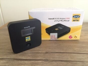 مودم همراه ایرانسل LH92 Irancell 3G/4G Modem - مودم همراه ایران