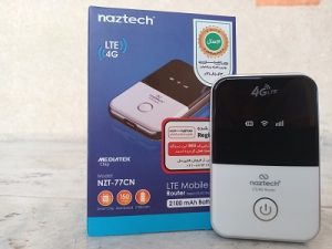 مودم naztech NZT-77CN LTE/4G Mobile WiFi Router - مودم همراه ایران